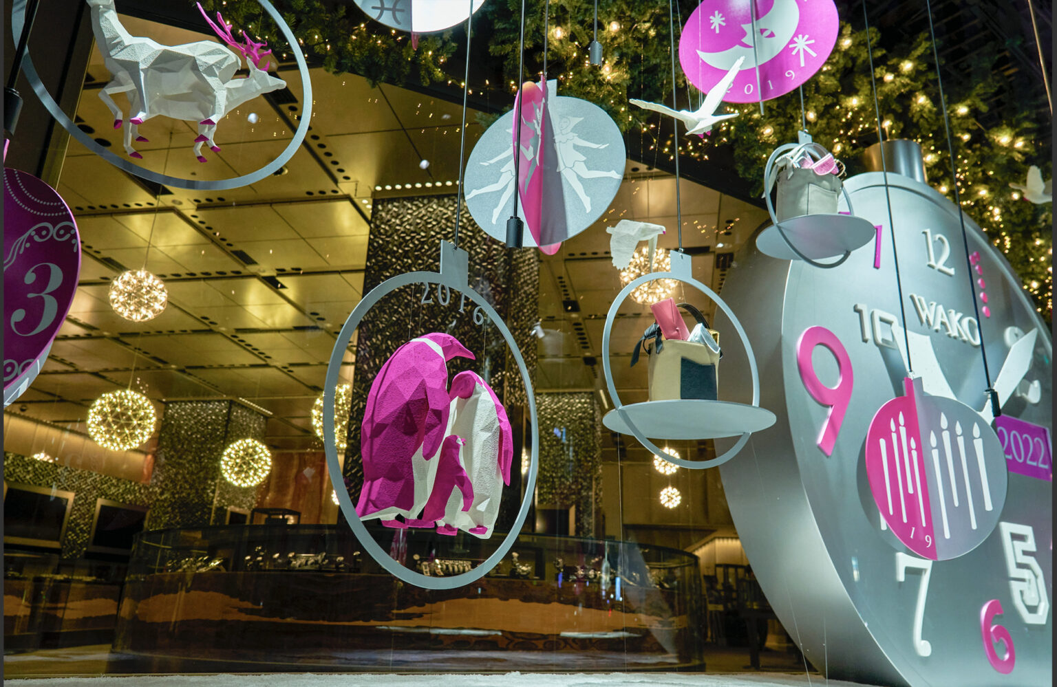 銀座・和光ウインドウディスプレイ「和」 - TASKO Inc. (株)タスコ